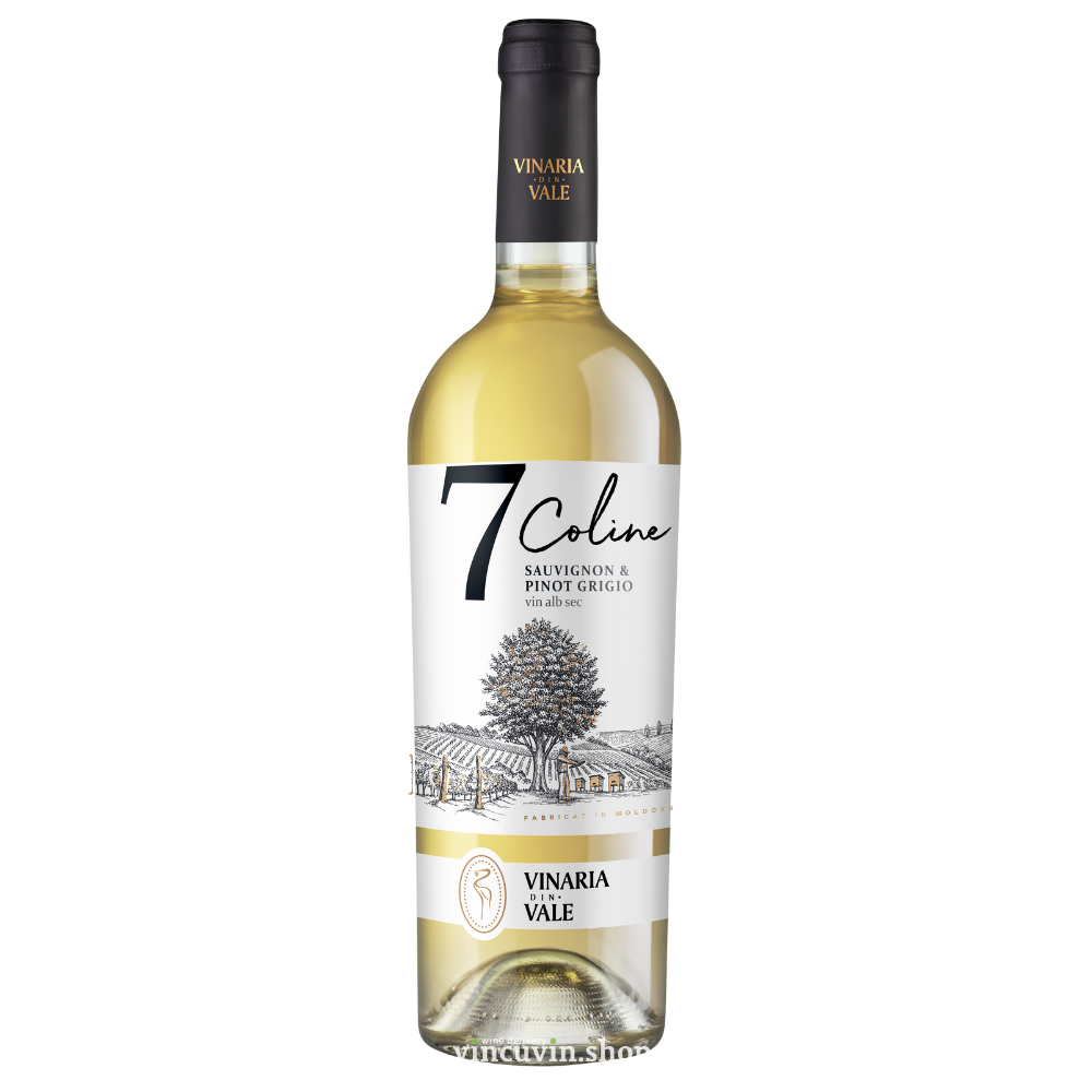 Vinăria din Vale 7 Coline Sauvignon Blanc & Pinot Grigio - Vincuvin.shop